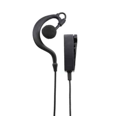 Flexi Earhook Earpiece 2 Wire - Icom, Icom 2 Pin Series | Digicom Wireless
