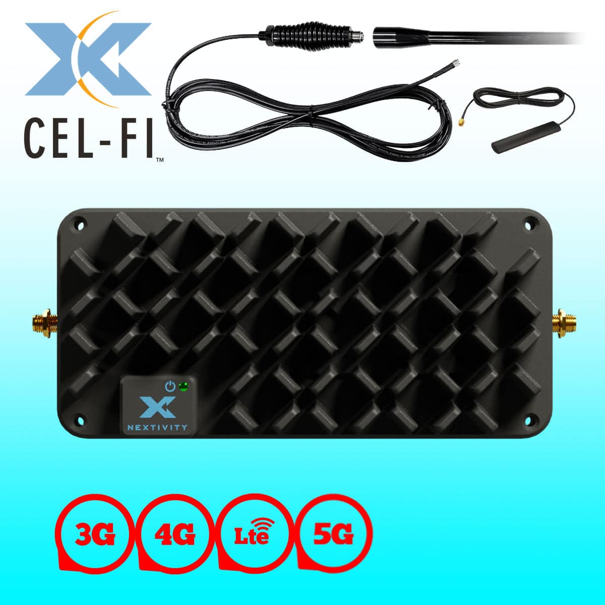 R41 ROAM CEL-FI GO 5G 4G Mobile Cellular Phone Booster with 7.5dBi ...